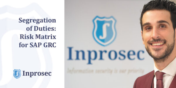 SoD matriz de riesgo para SAP GRC - Inprosec