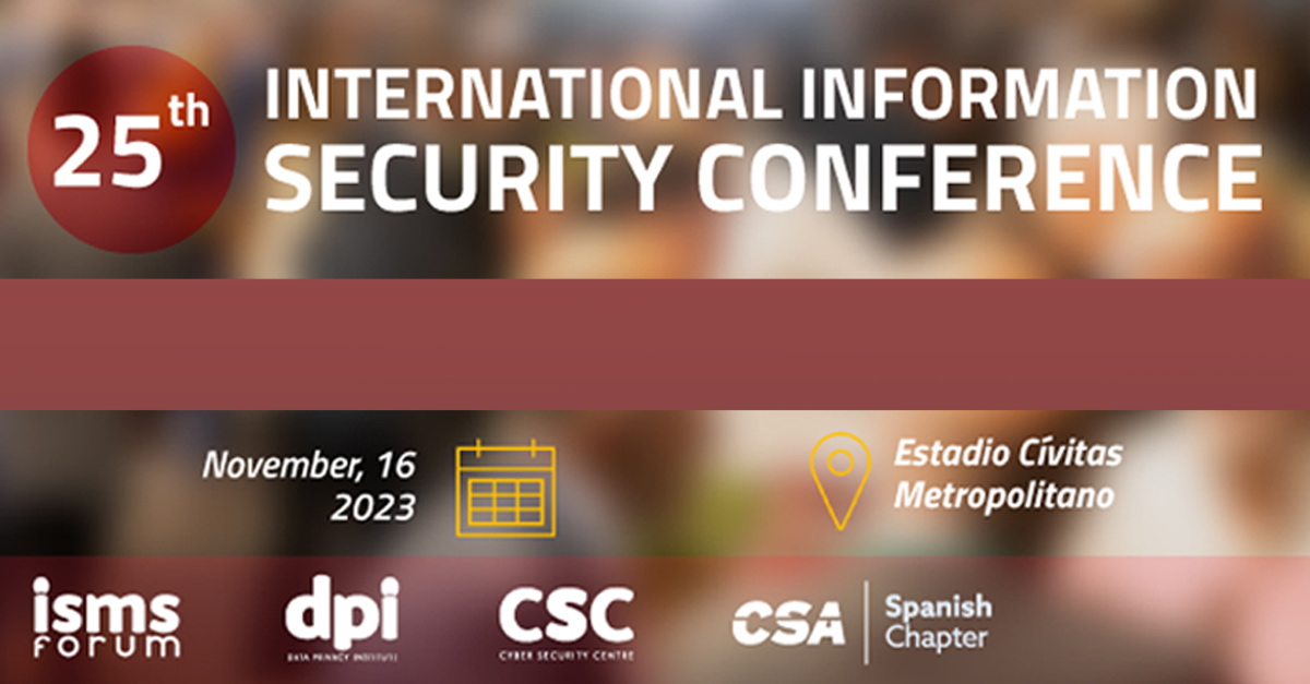 Resumen ISMS Forum 2023 - Inprosec