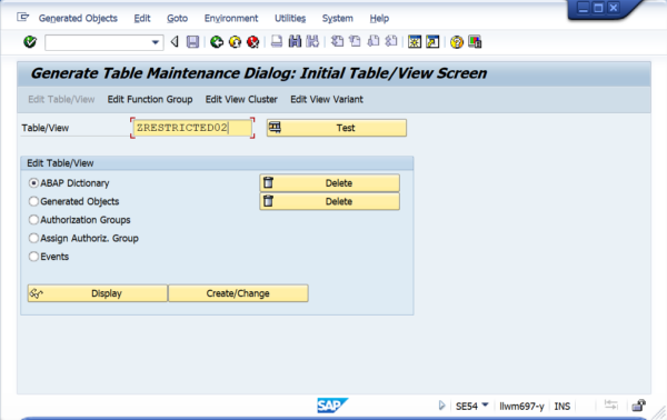 SAP® Table Maintenance Generator: Routines and Custom Restrictions ...