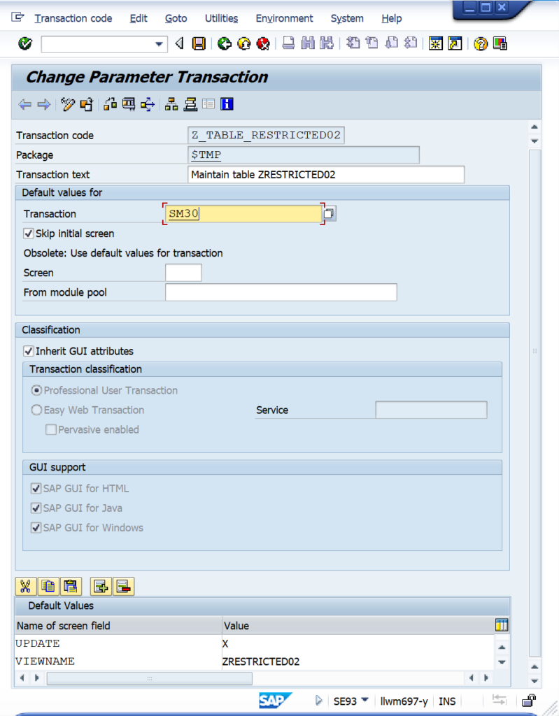 SAP® Table Maintenance Generator: Routines and Custom Restrictions ...