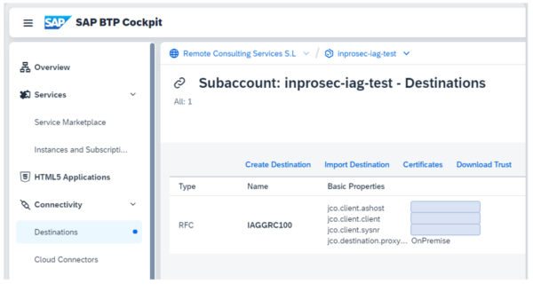 How to Configure IAG Access Analysis Service - Inprosec
