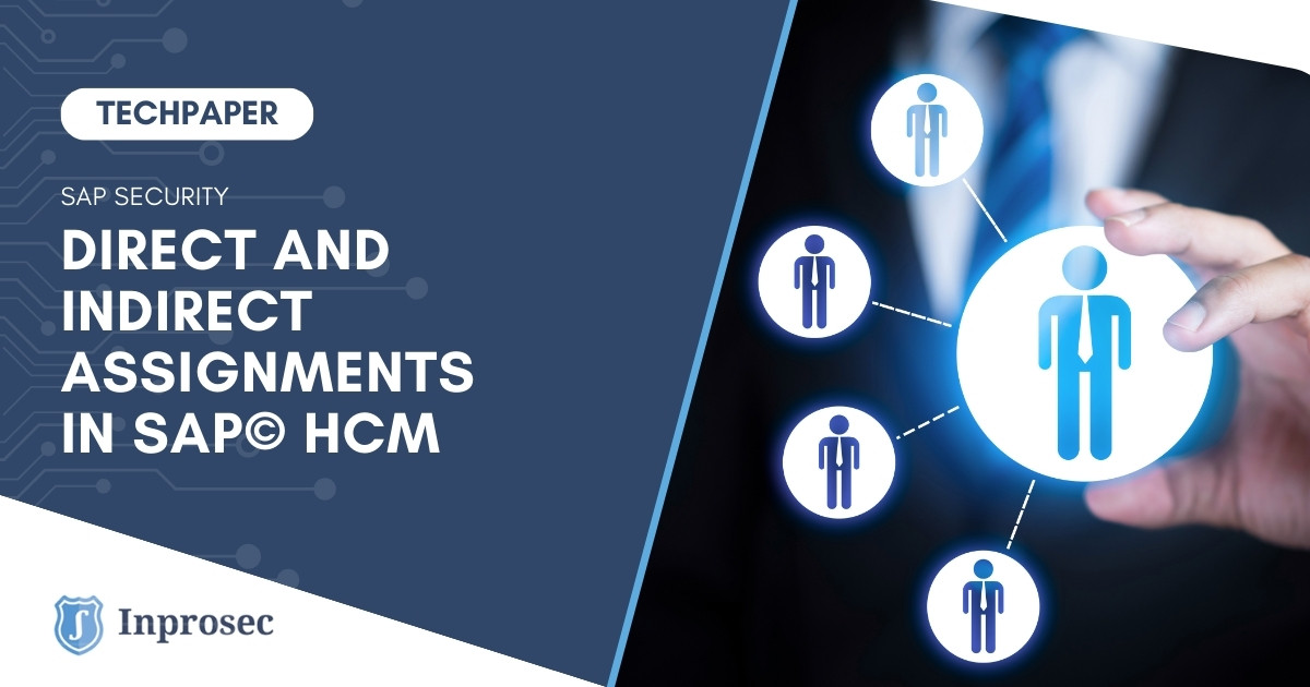 Direct and Indirect Assignments in SAP© HCM - Inprosec